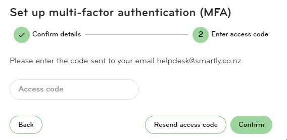Smartly | Multi factor authentication
